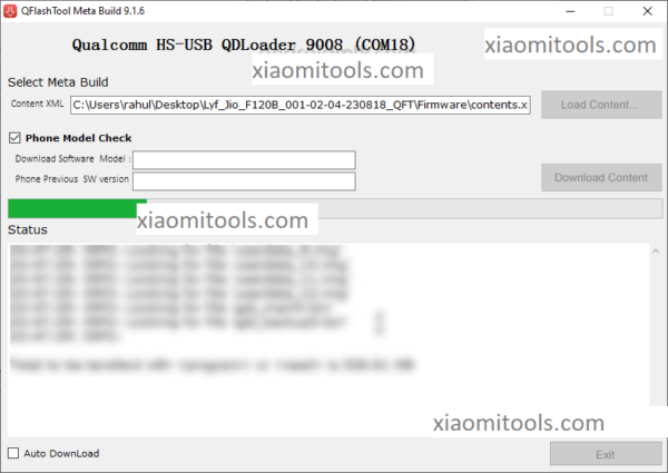 How to use QFlash Tool – Xiaomi Tools